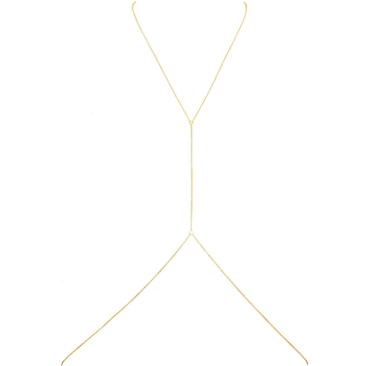 Fairy muse I Body Chain in gold