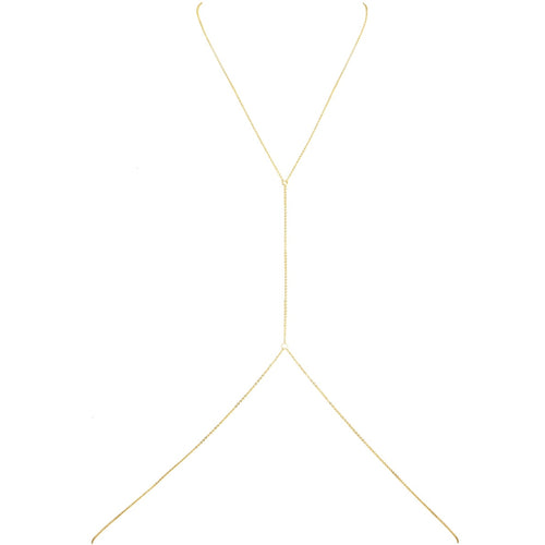 Fairy muse I Body Chain in gold